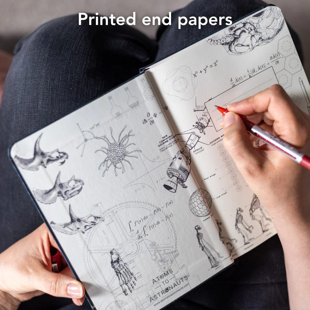 Atoms to Astronauts Quantum Physics A5 Hardcover Notebook | First Light ...